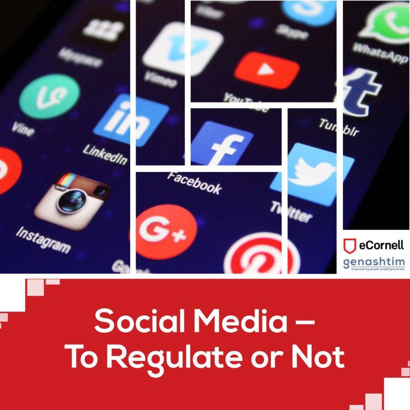 Social Media - To Regulate or Not - Genashtim