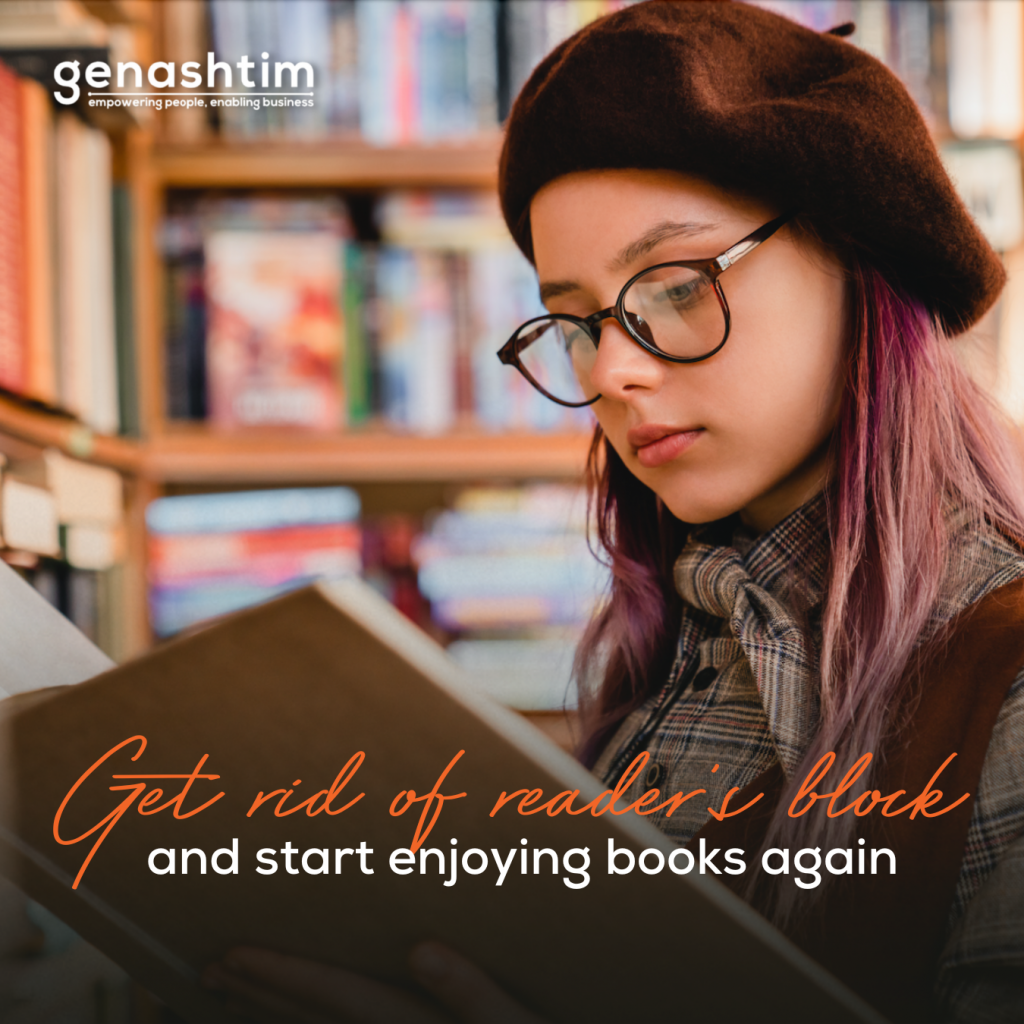 Get rid of reader’s block and start enjoying books again - Empowering ...